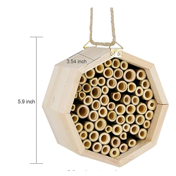 unbranded | Other | Handmade Bamboo Bee Hive Mason Bee House Nesting ...